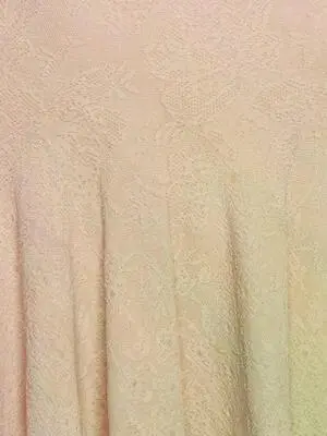 Alexander McQueen Jacquard Sleeveless Mini Dress - Neutrals