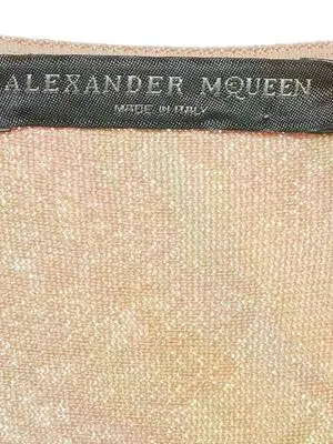Alexander McQueen Jacquard Sleeveless Mini Dress