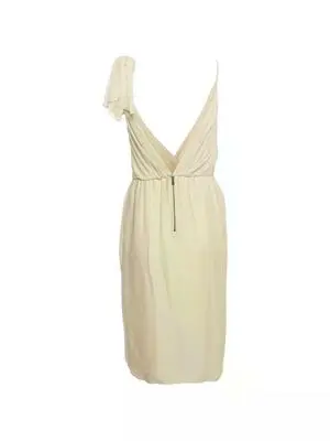 Alice + Olivia Melanie Draped Mini Dress