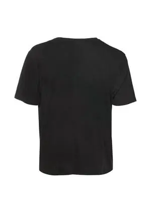 Gucci Logo-print Distressed T-shirt - Black
