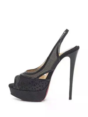 CHRISTIAN LOUBOUTIN Slingback Sandals - Black