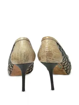 Gucci Horsebit-detail Heeled Pumps