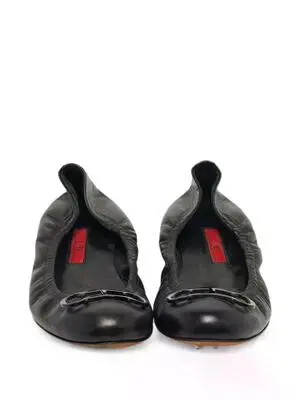 Carolina Herrera Logo-plaque Ballet Flats