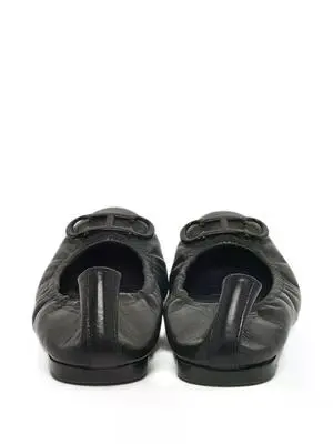 Carolina Herrera Logo-plaque Ballet Flats