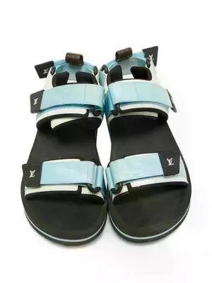 LOUIS VUITTON Arcade Touch-strap Flat Sandals