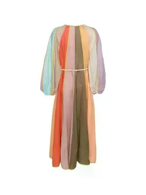 Zimmermann Lola Belted Maxi Dress