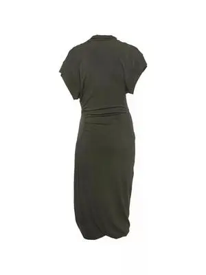 Max Mara Draped Jersey Dress