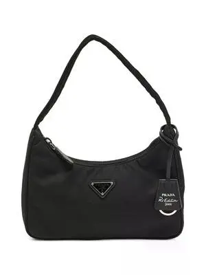 Prada Mini Re-edition 2000 Shoulder Bag - Black