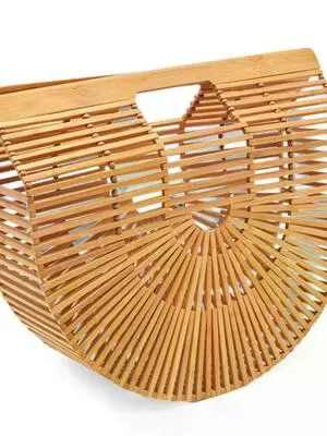 Cult Gaia Bamboo Clutch Bag