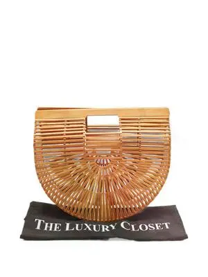 Cult Gaia Bamboo Clutch Bag