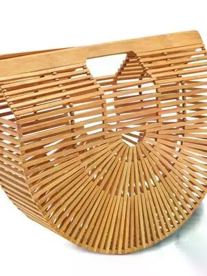 Cult Gaia Bamboo Top Handle Bag