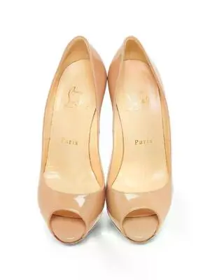 CHRISTIAN LOUBOUTIN Maryl Peep-toe Pumps