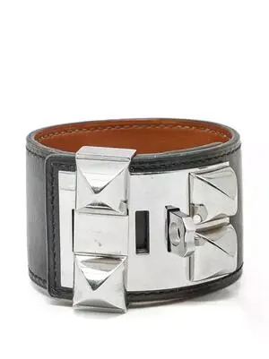 Hermès Collier De Chien Leather Bracelet