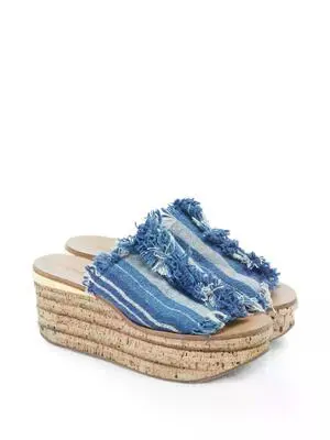 Chloé Fringed-detail Sandals