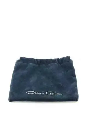 Oscar De La Renta Beaded Clip-on Earrings