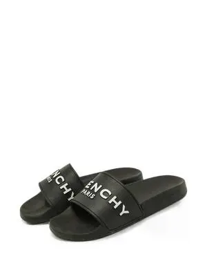 Givenchy Logo-detail Open-toe Slides
