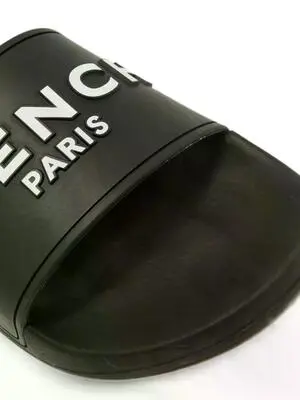 Givenchy Logo-detail Open-toe Slides