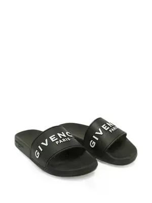 Givenchy Logo-detail Open-toe Slides