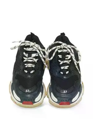 Balenciaga Triple S Mesh-detail Sneakers