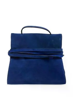 Moschino Tie Me Suede Mini Bag