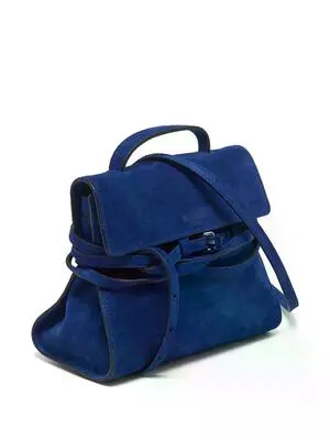 Moschino Suede Mini Bag - Blue