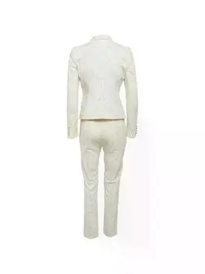 Roberto Cavalli Paisley Embroidered Suit