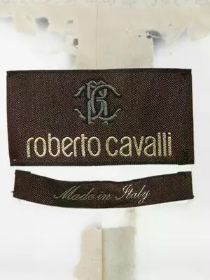 Roberto Cavalli Paisley Embroidered Suit
