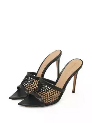 GIANVITO ROSSI Alisia Mesh Heeled Sandals