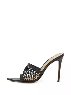 GIANVITO ROSSI Alisia Mesh Heeled Sandals