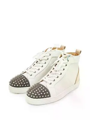 CHRISTIAN LOUBOUTIN Fun Lou Spikes High-top Sneakers