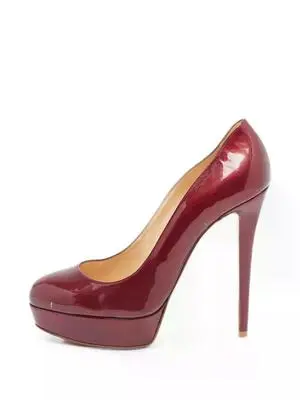 CHRISTIAN LOUBOUTIN Bianca Platform Pumps - Red