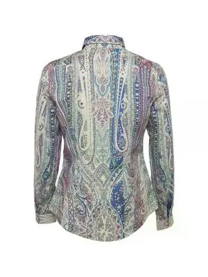 Etro Paisley-print Long-sleeve Shirt