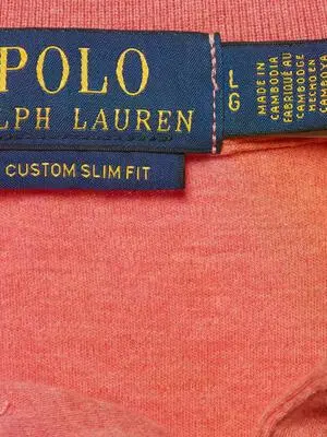 Polo Ralph Lauren Embroidered-logo Polo Shirt - Pink