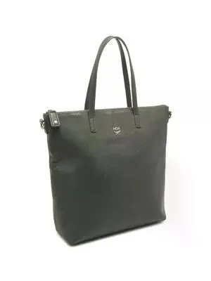 Mcm Leather Tote Bag