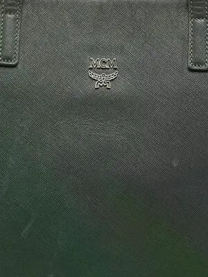 Mcm Leather Tote Bag