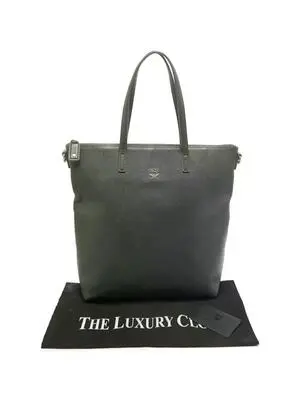 Mcm Leather Tote Bag