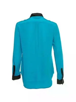 Missoni Contrast-collar Long-sleeve Shirt