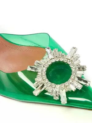 Amina Muaddi Begum Crystal-embellished Pumps