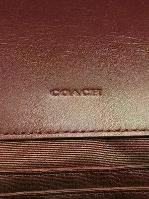 COACH Saffiano Leather Crossbody Bag