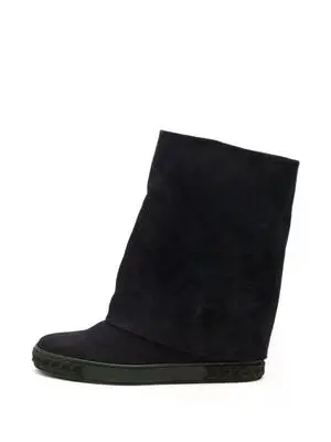 Casadei Renna Gotham Wedge Sneakers - Blue