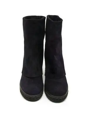 Casadei Renna Gotham Wedge Sneakers