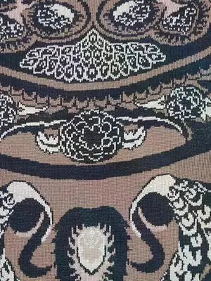 Alexander McQueen Jacquard-knit Midi Dress