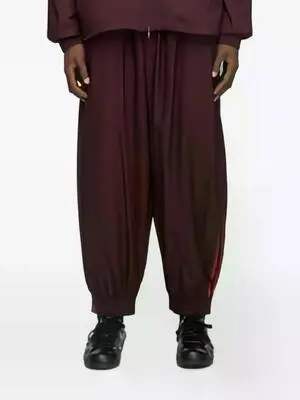 Y3 Gradient 3-stripes Track Pants Brown