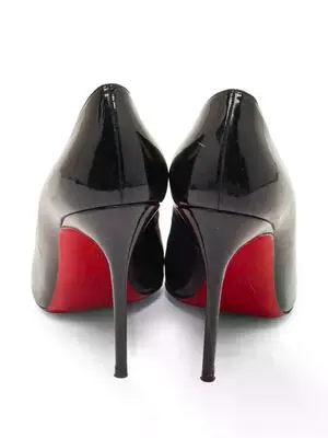 CHRISTIAN LOUBOUTIN Geo Spike-embellished Leather Heeled Pumps
