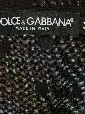Dolce & Gabbana Spray-paint-print Embellished T-shirt