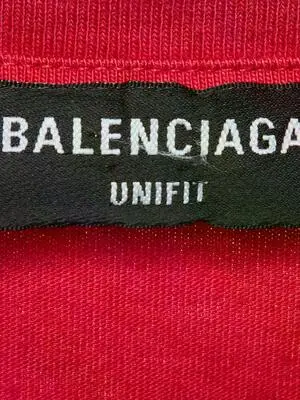 Balenciaga Logo-print Distressed T-shirt