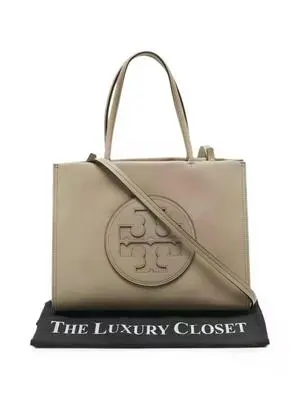 Tory Burch Small Ella Logo-patch Tote Bag