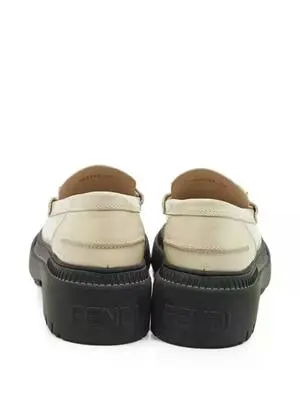 Fendi Fendigraphy Platform Loafers