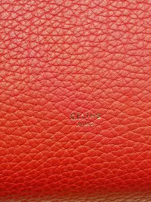 Celine 2014 Small Tie Leather Tote Bag
