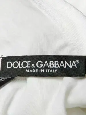 Dolce & Gabbana Half-sleeve Embroidered T-shirt